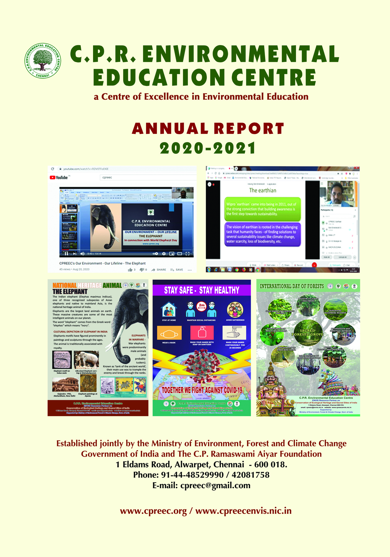 Reports & Projects – C. P. R. Environmental Education Centre